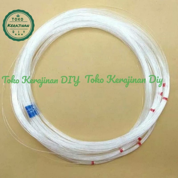 Jual Tali Senar Non Elastis Tali Pancing Tali Manik Mote Bahan ...