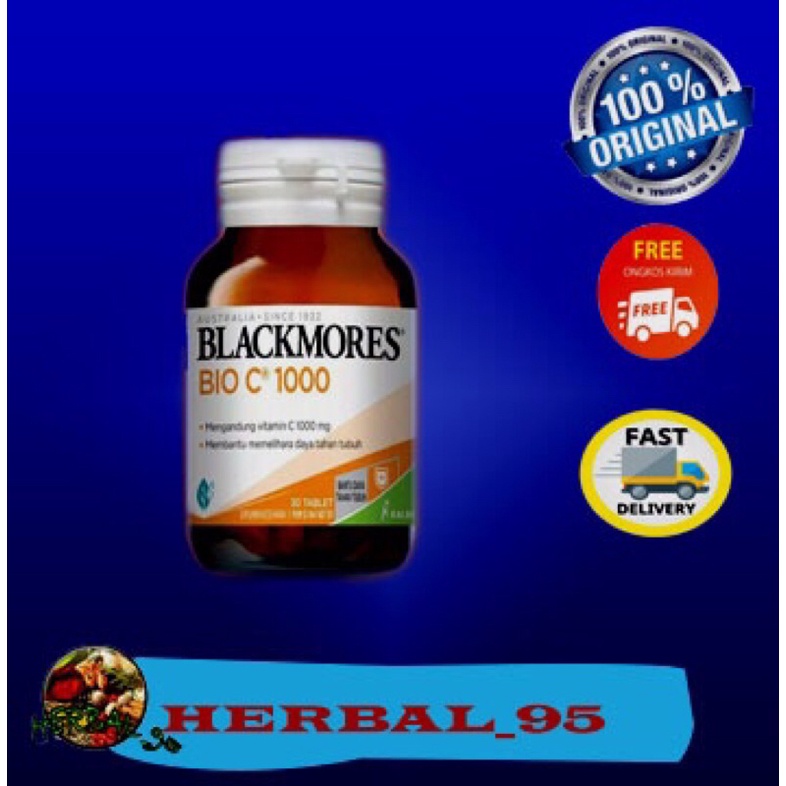 Jual BLACKMORES VIT C 1000 MG /VITAMIN C/ VITAMIN C 1000 | Shopee Indonesia