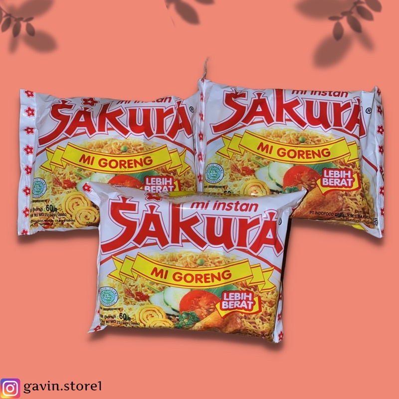 Jual Mie sakura / mi goreng sakura/ jajanan jaman dulu/ gift box ...