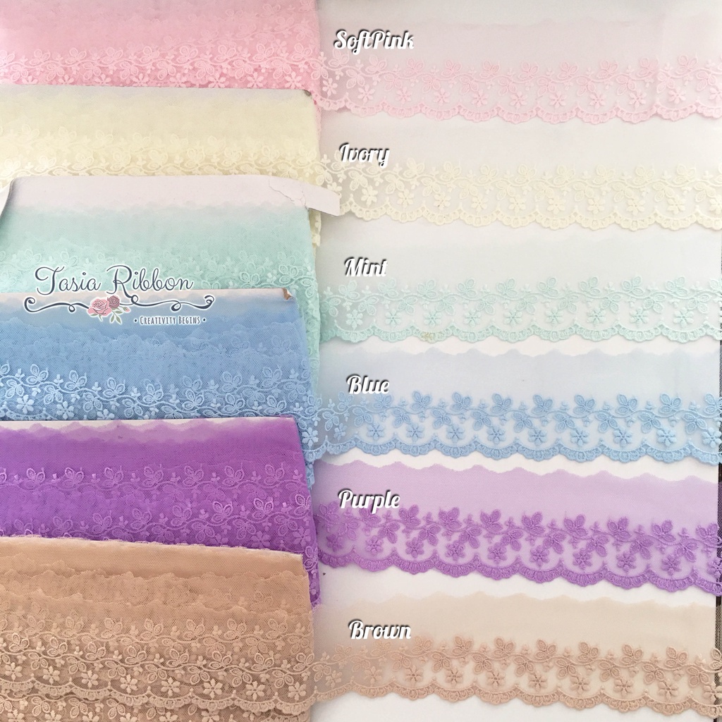 Jual Renda Tile Seroja Ulir ECER (NEW) | Shopee Indonesia