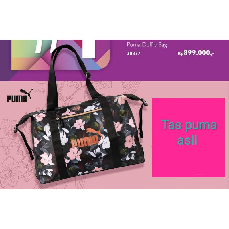 Jual Puma Duffle Bag (asli) | Shopee Indonesia