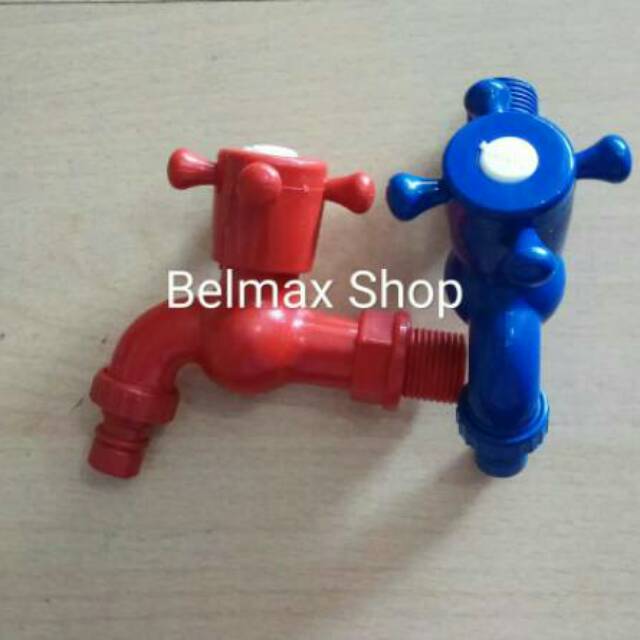 Jual Keran Air Plastik Taman 1/2" - Kran Air PVC 1/2 Inci - Kran Taman ...