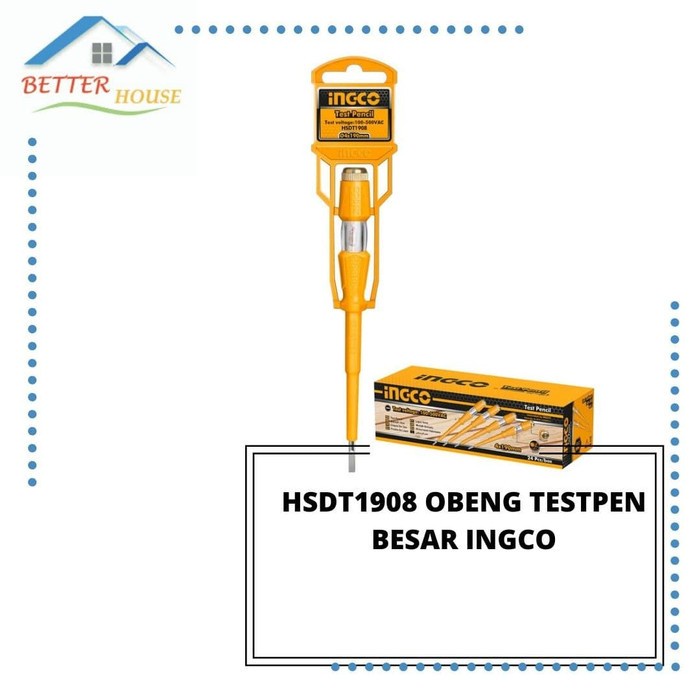Jual OBENG TESTPEN TESPEN BESAR INGCO HSDT1908 | Shopee Indonesia