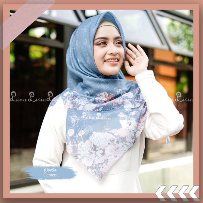 Jual Jilbab Hijab Segi Empat Linalivia Obelia Laser Cut Voal Ultrafine Terbaru Segiempat Krudung ...