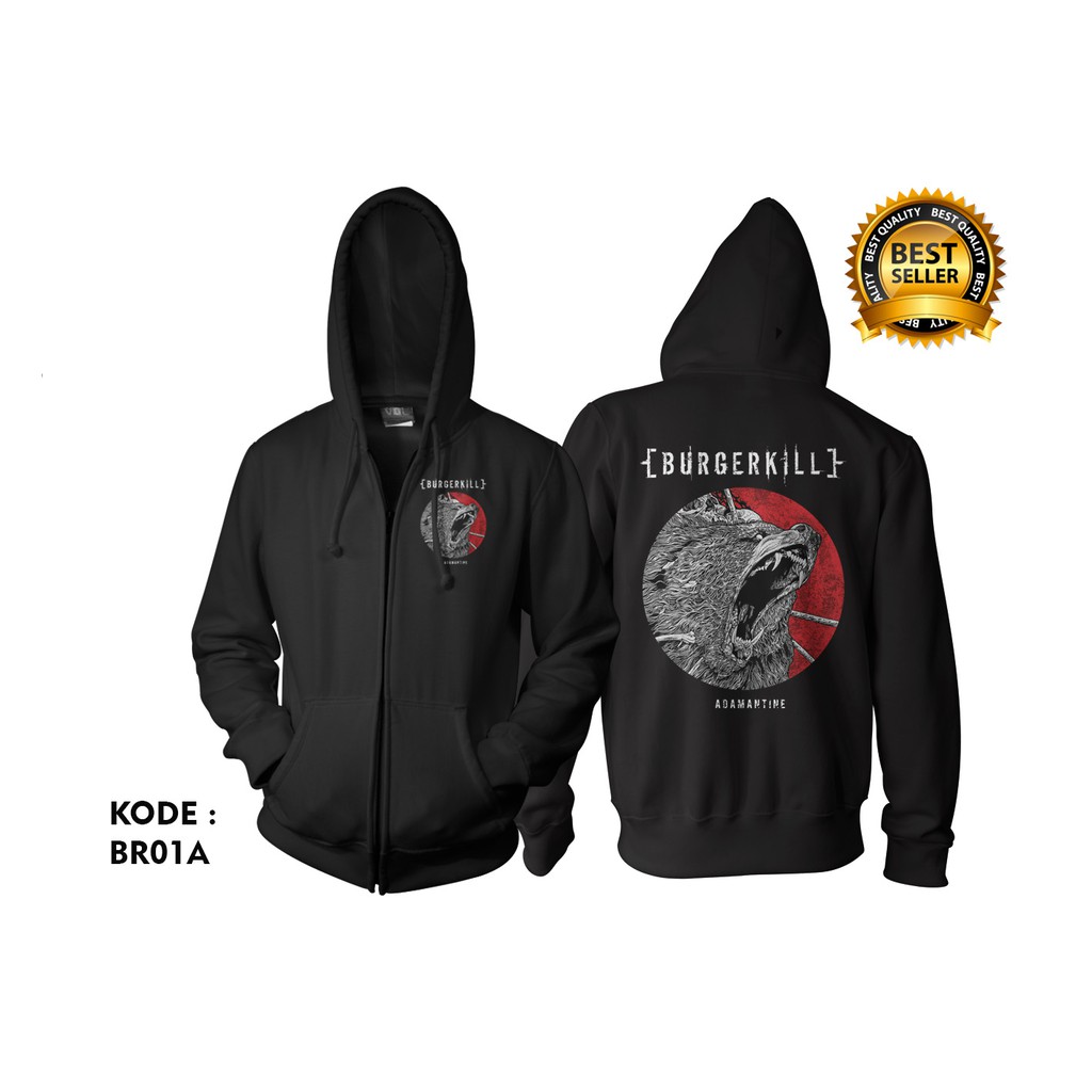 Jual Jaket burgerkill adamantine - jacket zipper hoodie distro br01a ... Jual Jaket burgerkill adamantine - jacket zipper hoodie distro br01a ...
