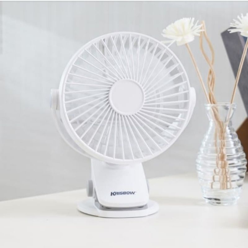 Jual Krisbow Kipas Angin Jepit Portable Cas 5 Inci 12,7 Cm | Kipas ...