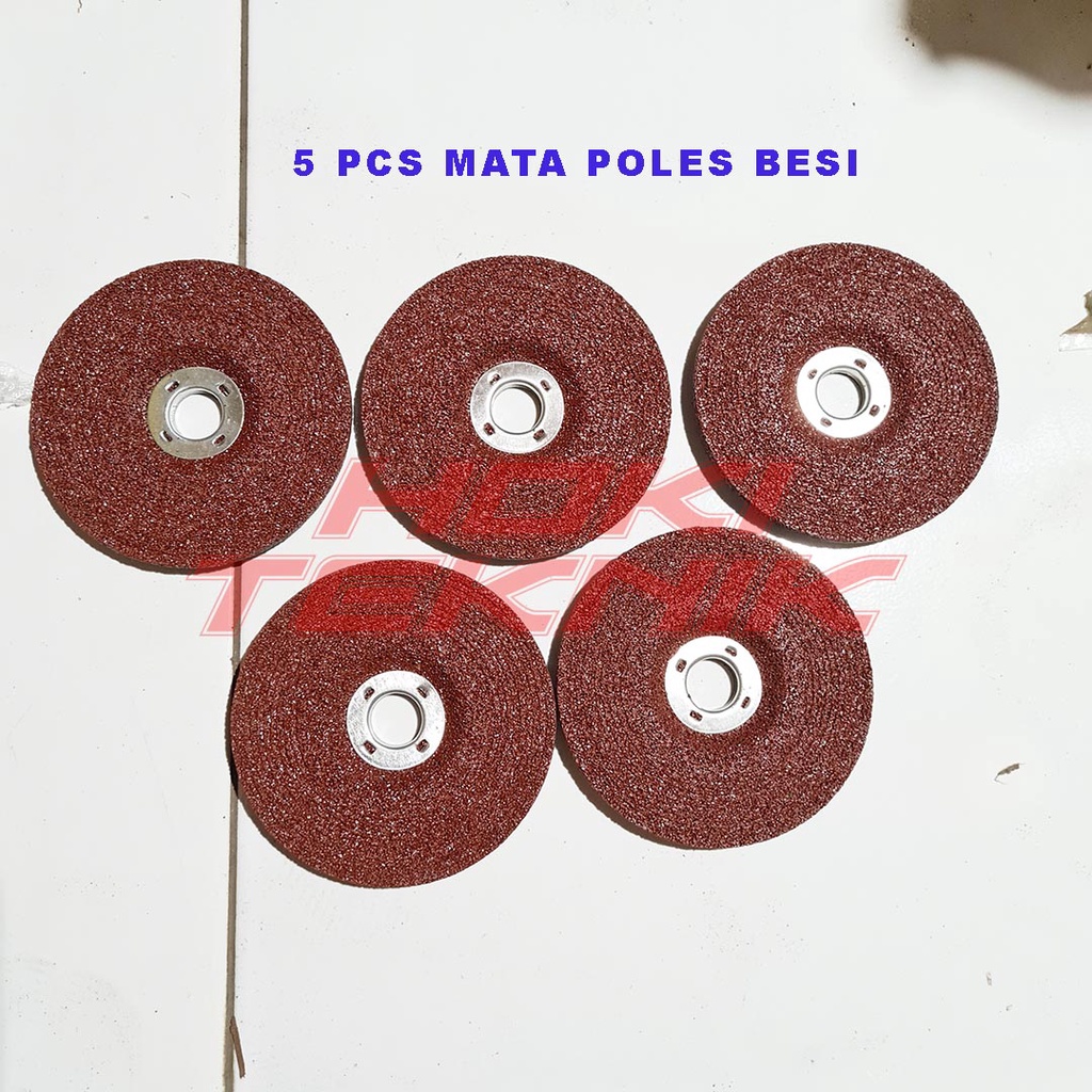 Jual 5 pcs Mata Poles Besi Taiyo 4 inch x 6 mm | Shopee Indonesia