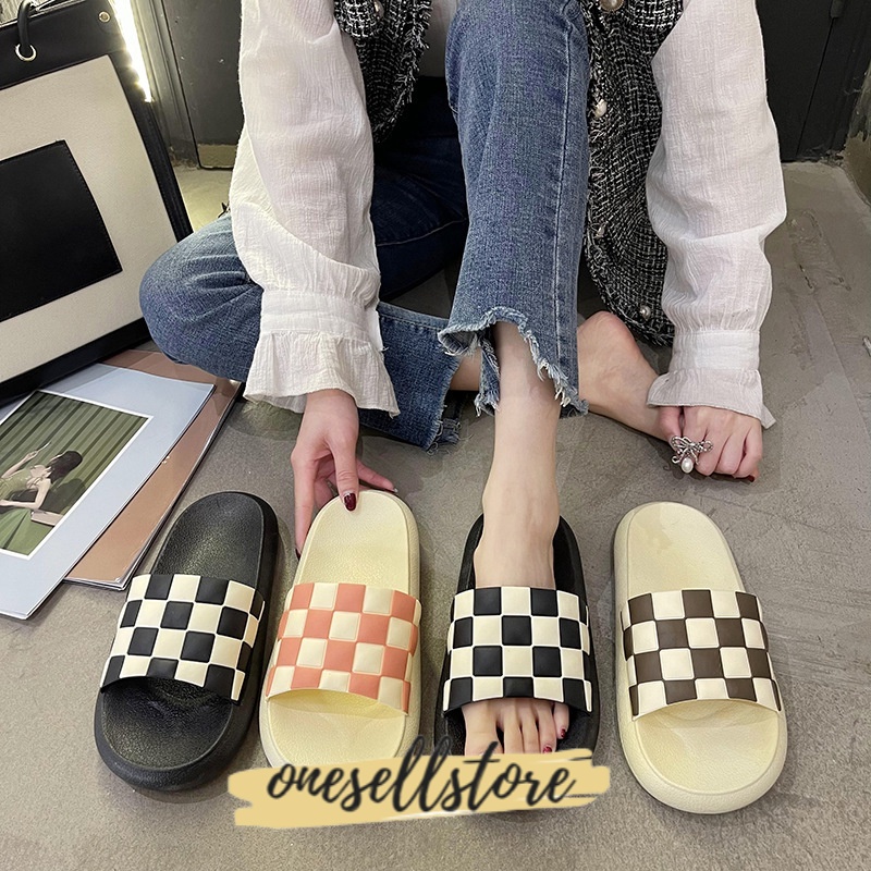 Jual 053 [ 1KG 2PSG ] ONESELL Sandal Karet UNISEX Sandal Fashion Sendal ...