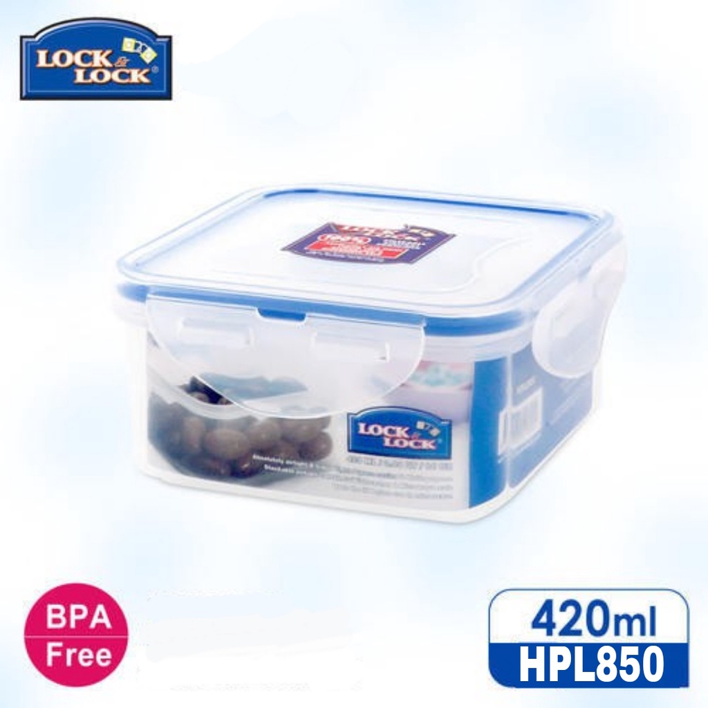Jual Lock&Lock Kotak Makan 420ml [LNL HPL850] - Lock N Lock / Lock ...