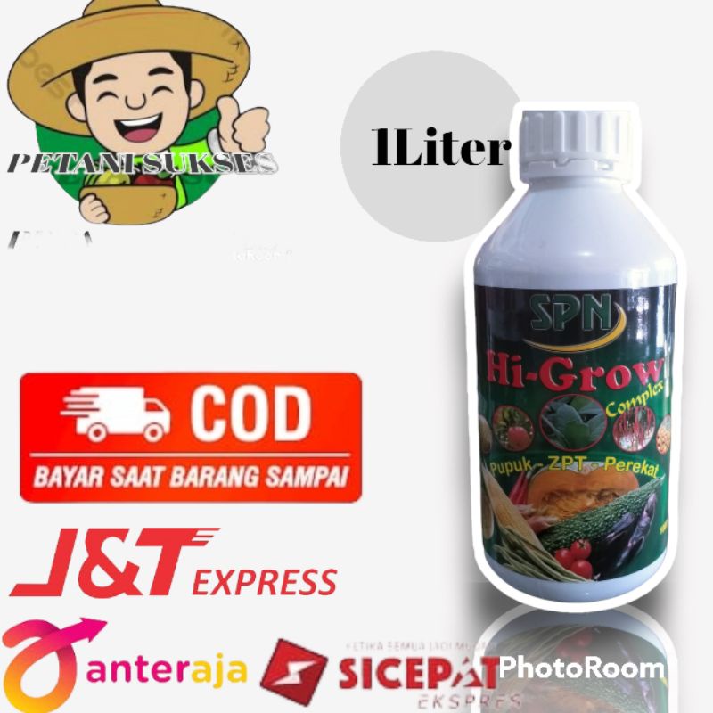 Jual Higrow Pupuk Daun Cair Complex Plus ZPT dan Perekat Untuk Segala Tanaman | Shopee Indonesia