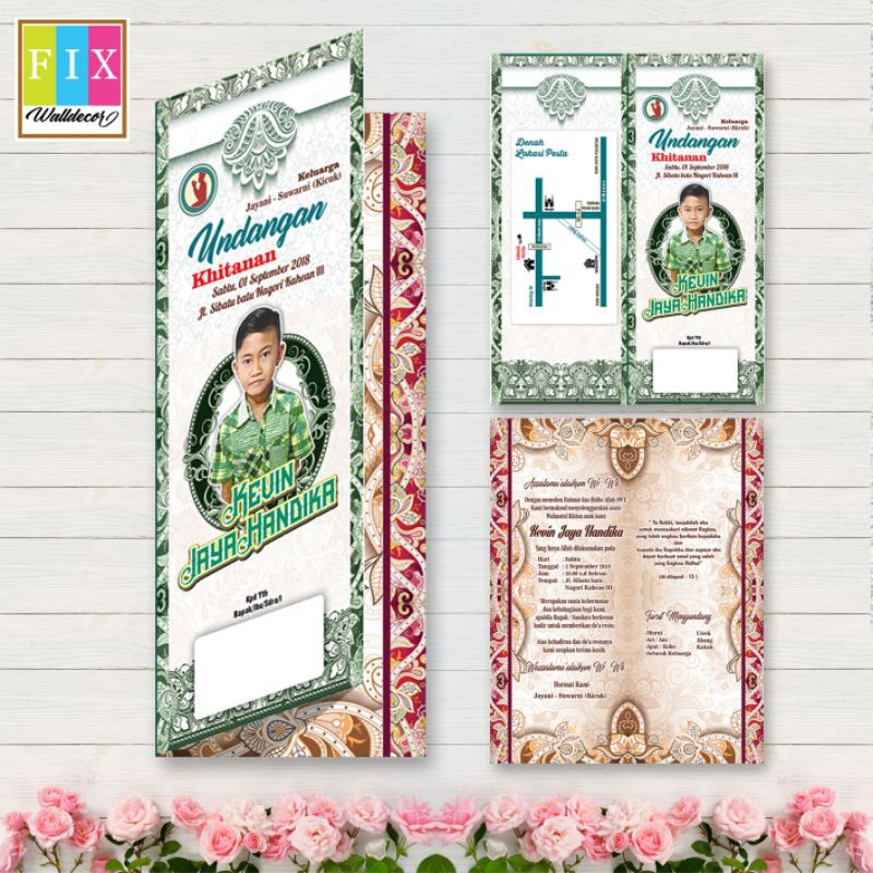 Jual UNDANGAN KHITANAN SUNATAN 100 LEMBAR | Shopee Indonesia