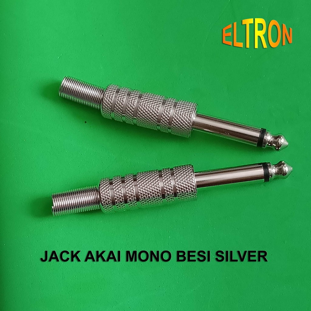 Jual Jack Akai Mono Besi Silver Jack Mic | Shopee Indonesia