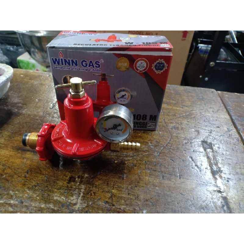 Jual REGULATOR WIN GAS 50KG ISI 4 PCS | Shopee Indonesia