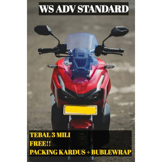 Jual WINDSHIELD HONDA ADV 150 DAN 160 STANDAR 150 , WS VISOR KACA DEPAN ...