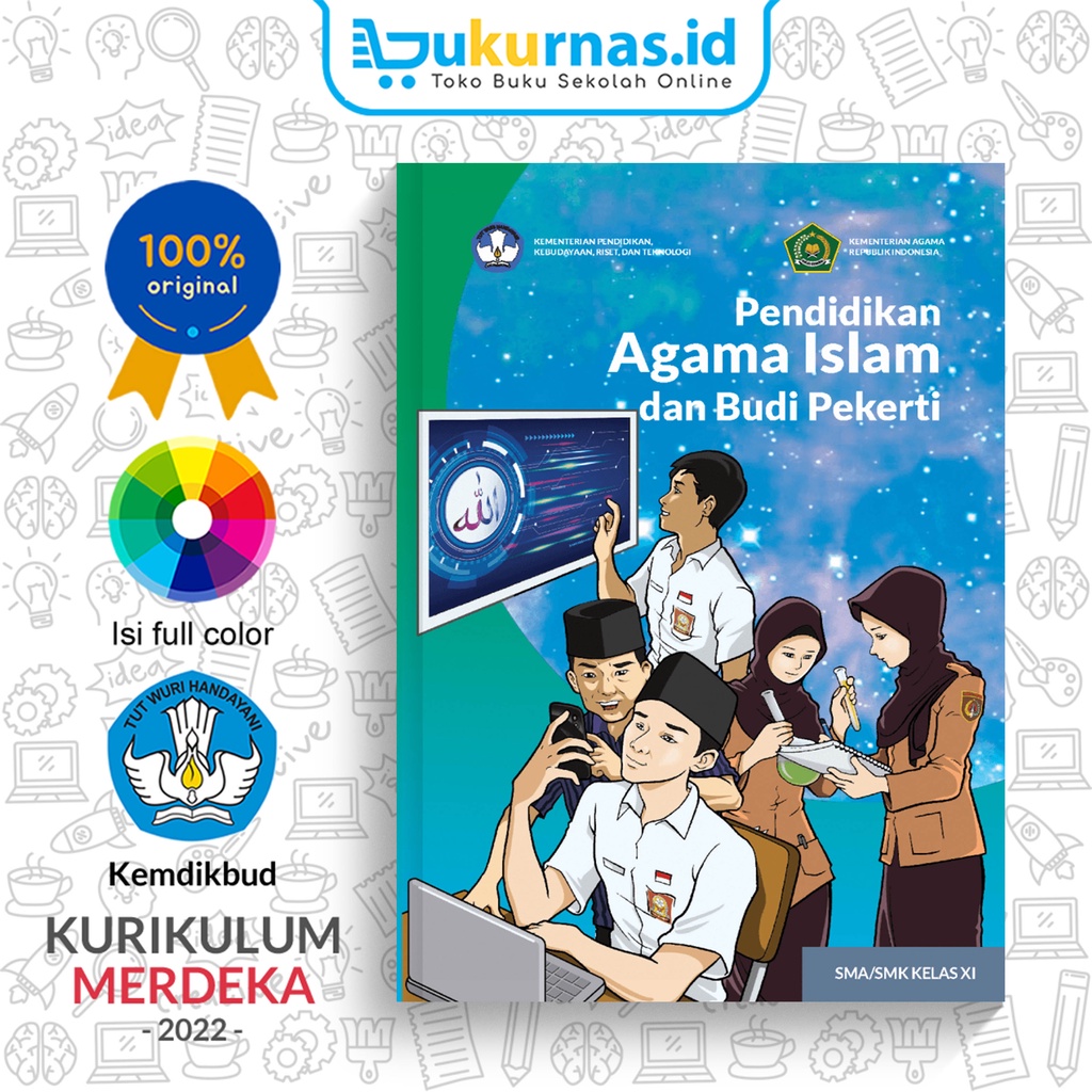 Jual Buku Pendidikan Agama Islam PAI SMA/SMK Kelas 11 K-Merdeka Sekolah ...