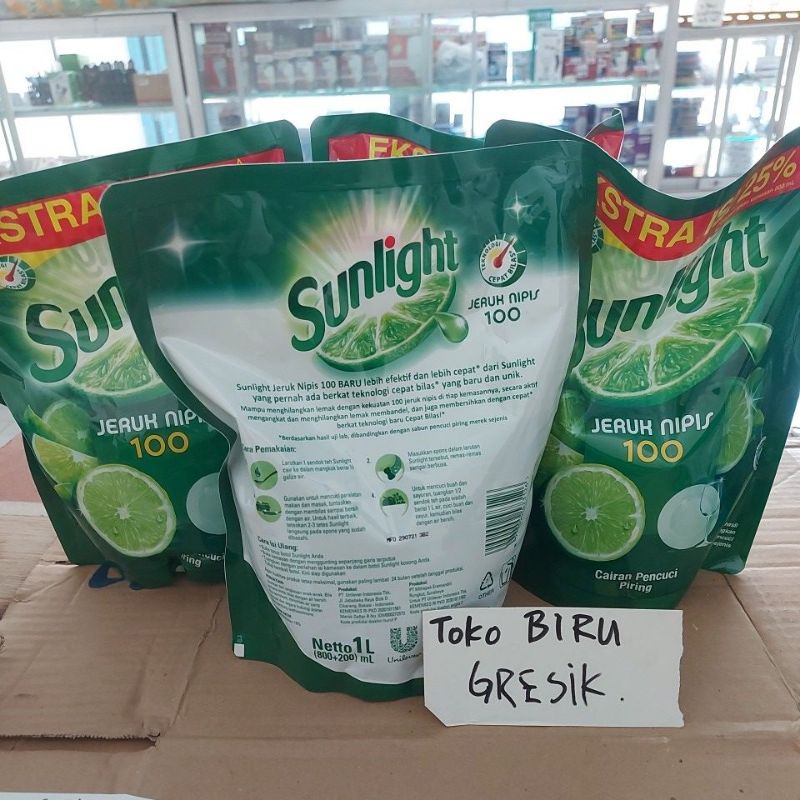 Jual sunlight 800+200 = 1000ml / 1liter | Shopee Indonesia