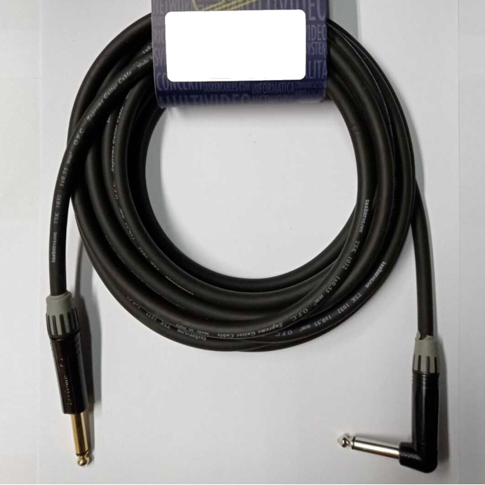 Jual Kabel Instrumen Gitar/Bass/Keyboard Tasker C30010SL 10-Meter ...