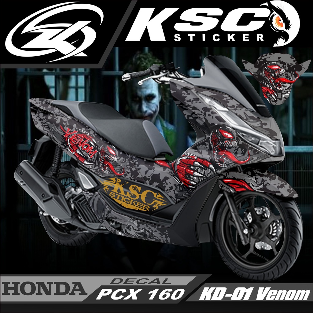Jual Decal Sticker Honda PCX 160 2021 Fullbody + Visor PCX 160 - Dekal ...