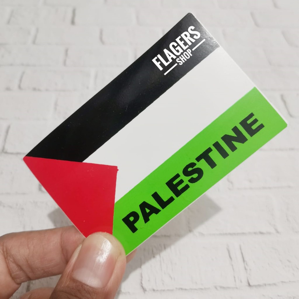 Jual Stiker Palestina / Palestine / Stiker Bendera Negara / Flag ...
