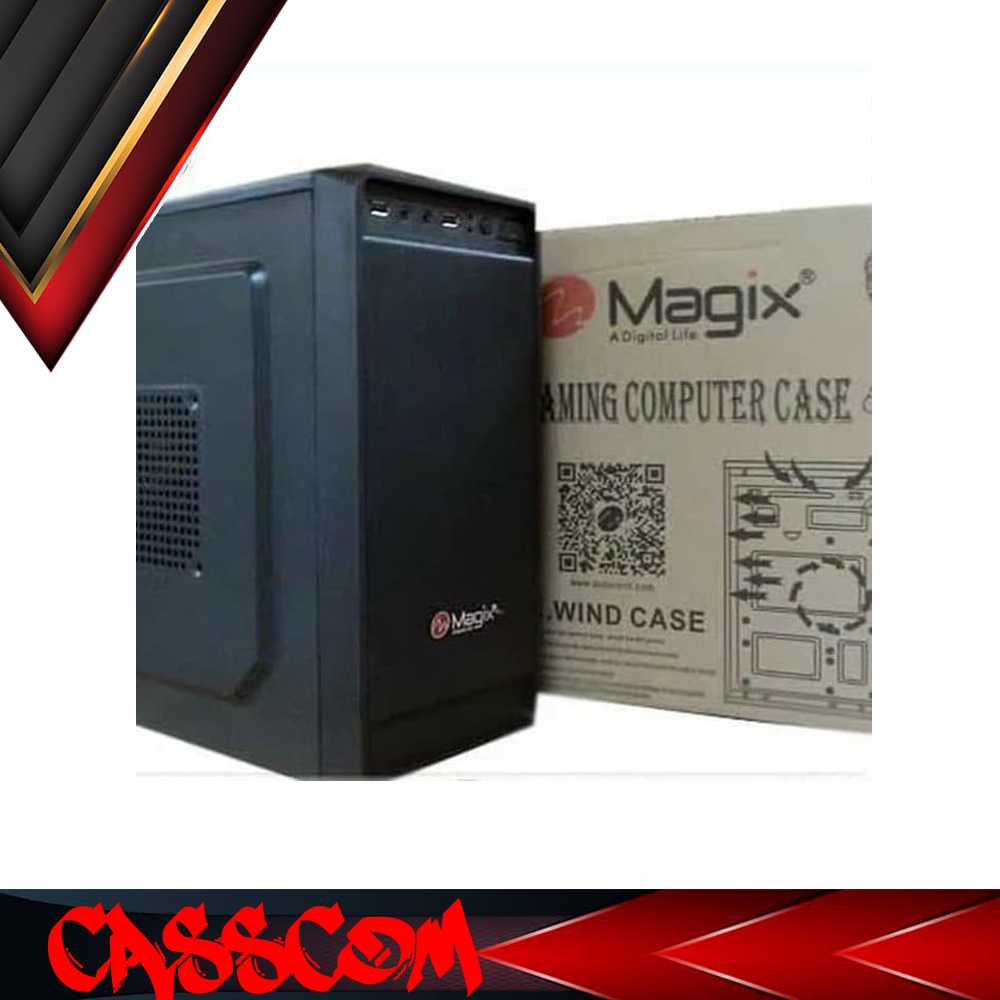 Jual Casing PC CASING MAGIX TYPE A / C M-ATX + PSU | Shopee Indonesia