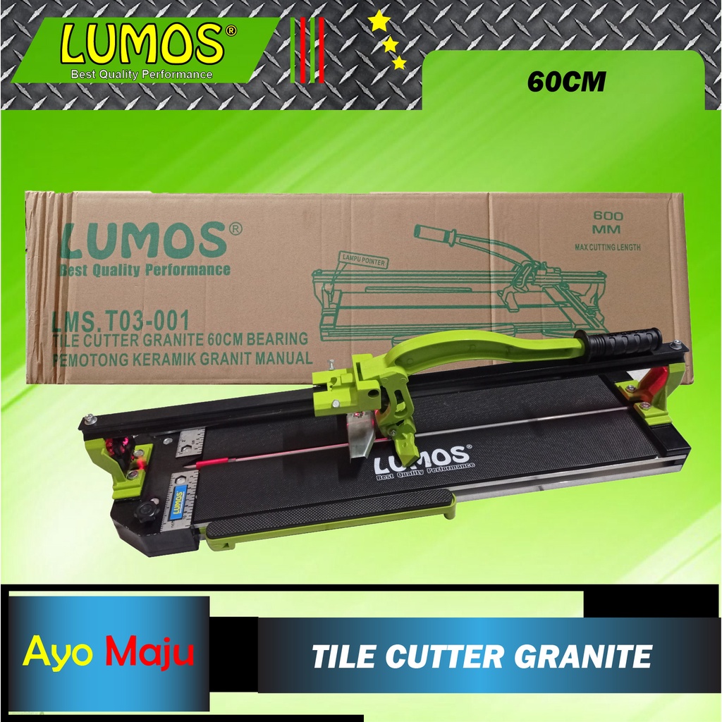 Jual Tile Cutter 60 CM SINGLE RAIL With Laser Alat Potong Keramik ...
