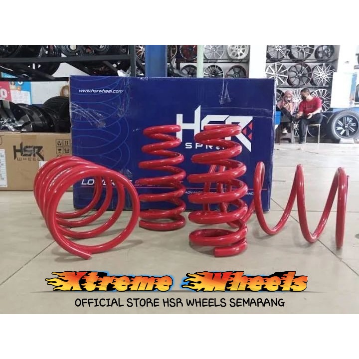 Jual LOWERING SPORT KIT HSR RED FORTUNER 2010-2022 PER CEPER HSR MERAH ...