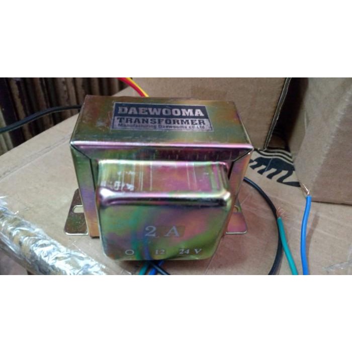 Jual Trans Former Trafo Travo Step Up Step Down 220V/380V To 12V/24V 2A Original | Shopee Indonesia