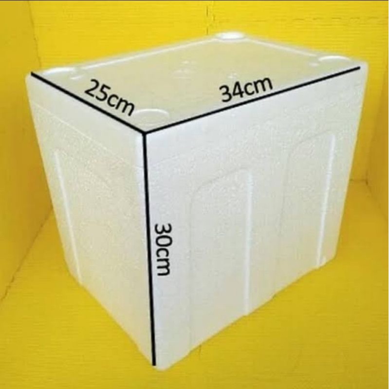 Jual box styrofoam sterofoam BM 30cm box frozen food / box ice cream ...