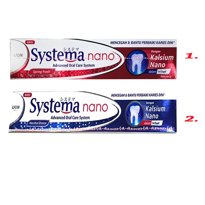 Jual Systema Nano Spring Fresh Pasta Gigi Odol Mampu Memberikan ...