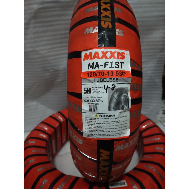 Jual ban maxxis nmax 120/70 ring 13 victra 1pcs | Shopee Indonesia