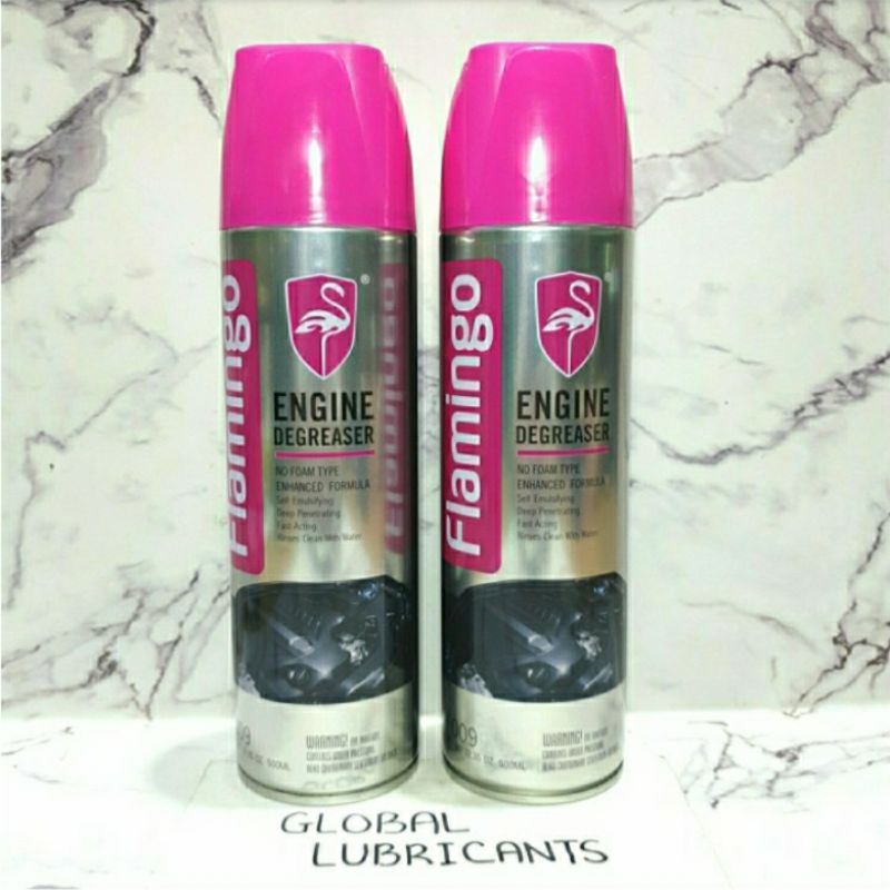Jual Flamingo Engine Degreaser 500mL (Pembersih Gemuk/ Oli/ Kotoran ...