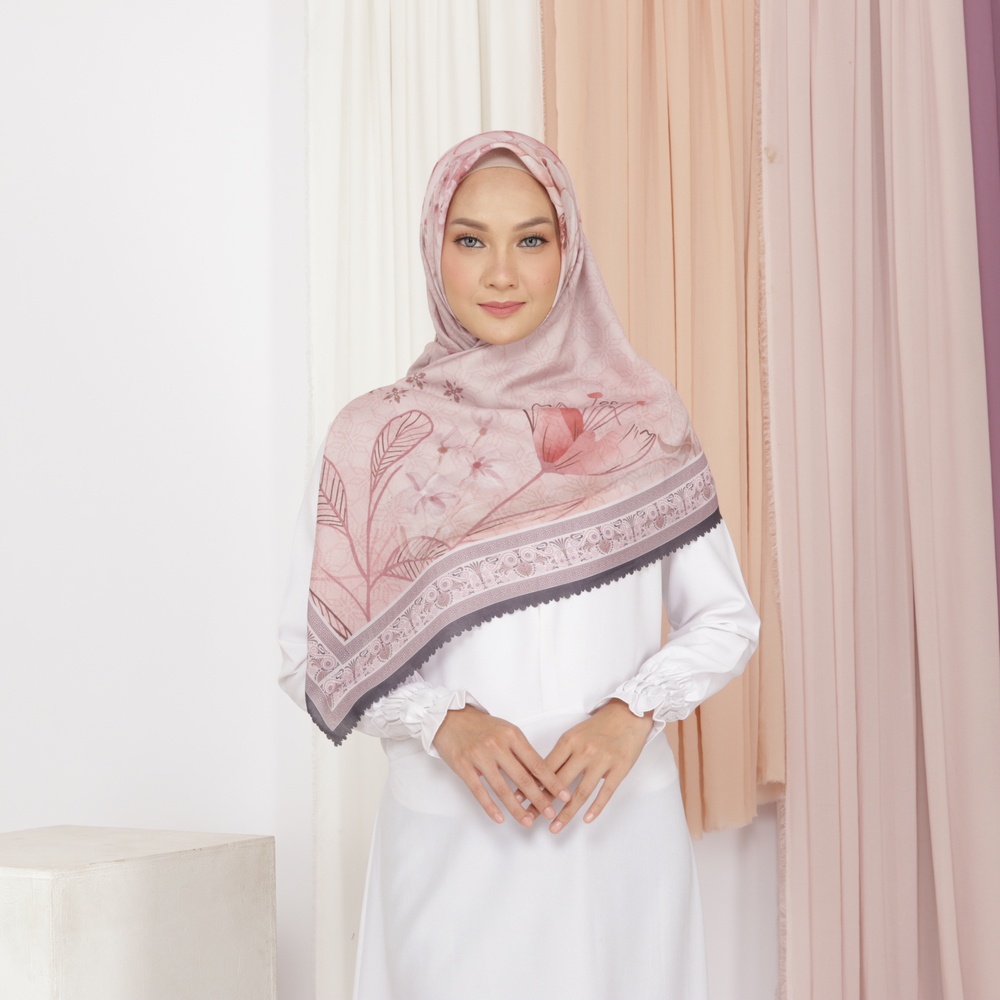Jual Labina In Cream | THE NOVELLA SCARF (Superfine Voal Hijab Premium ...