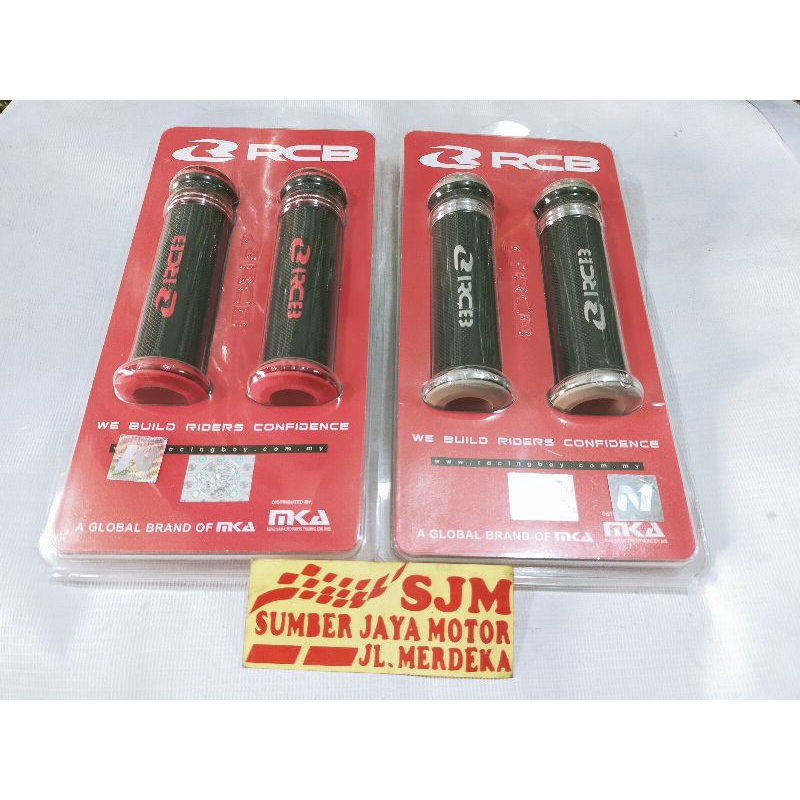 Jual Grip RCB plus jalu stang cnc hand grip Hanfad RCB Alloy AHG55 ...