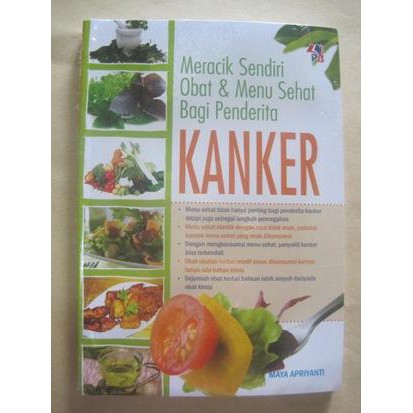 Jual BUKU MERACIK SENDIRI OBAT DAN MENU SEHAT BAGI PENDERITA KANKER rz ...