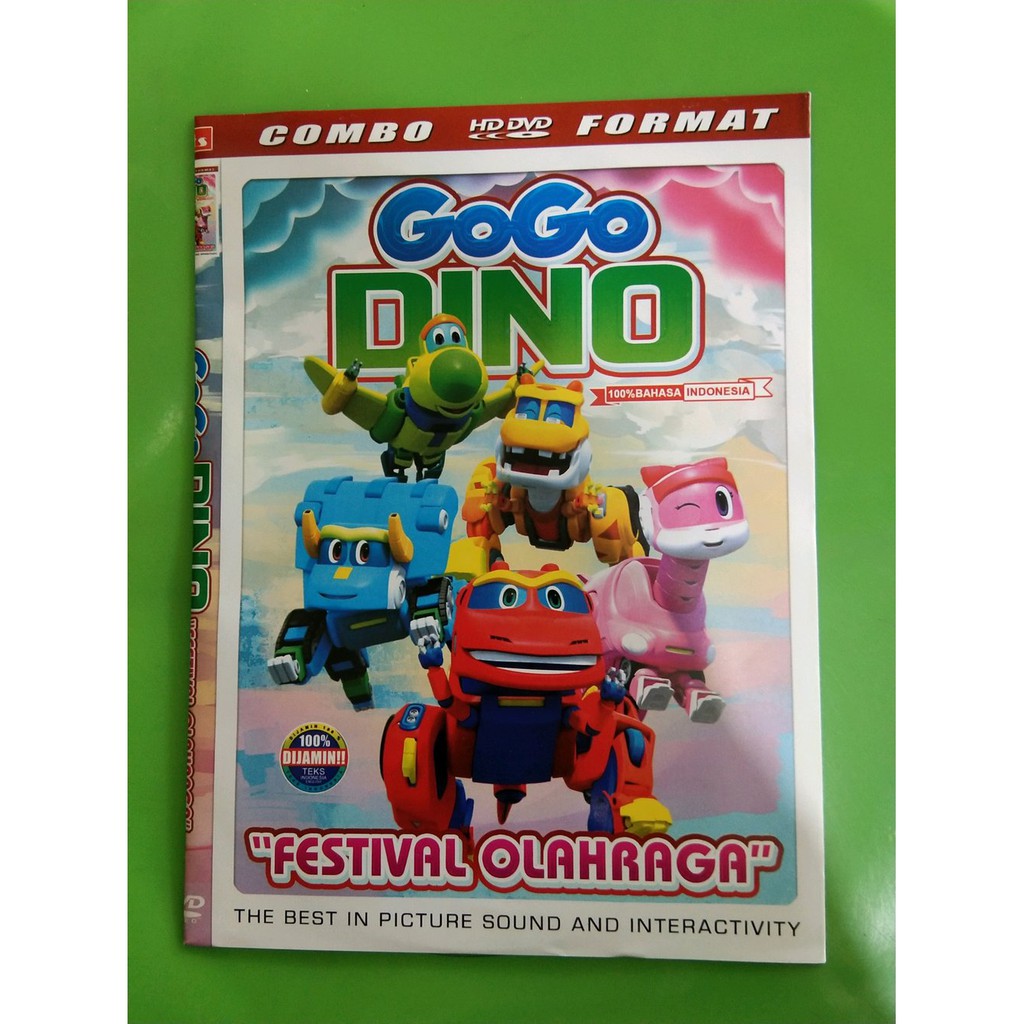 Jual PROMO KASET dvd film robot mobil GOGO DINO kartun animasi | Shopee ...