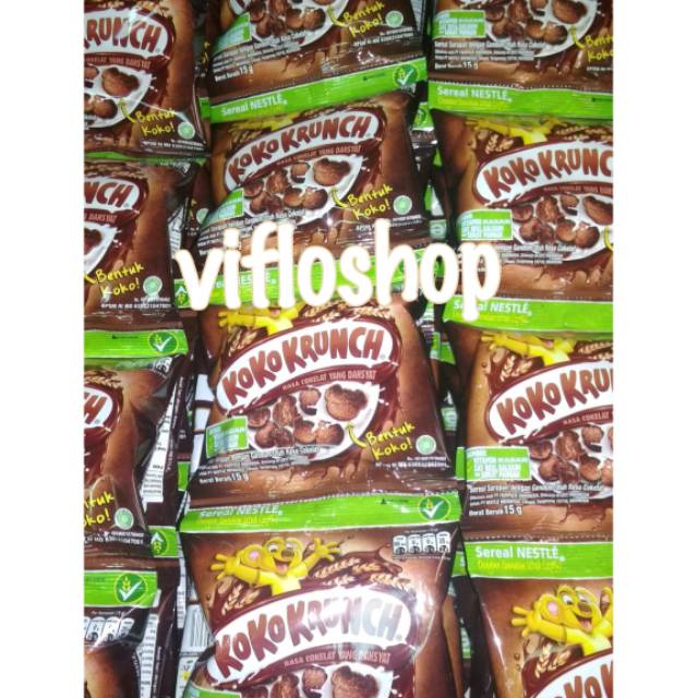 Jual Nestle Sereal Coklat Koko Krunch Choco Ringz kemasan renceng (10 x ...