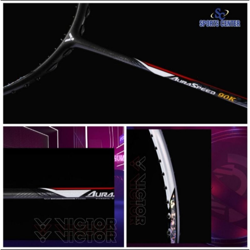 Jual NEW RAKET BADMINTON VICTOR AURASPEED 90k/AURASPEED 90k | Shopee Indonesia