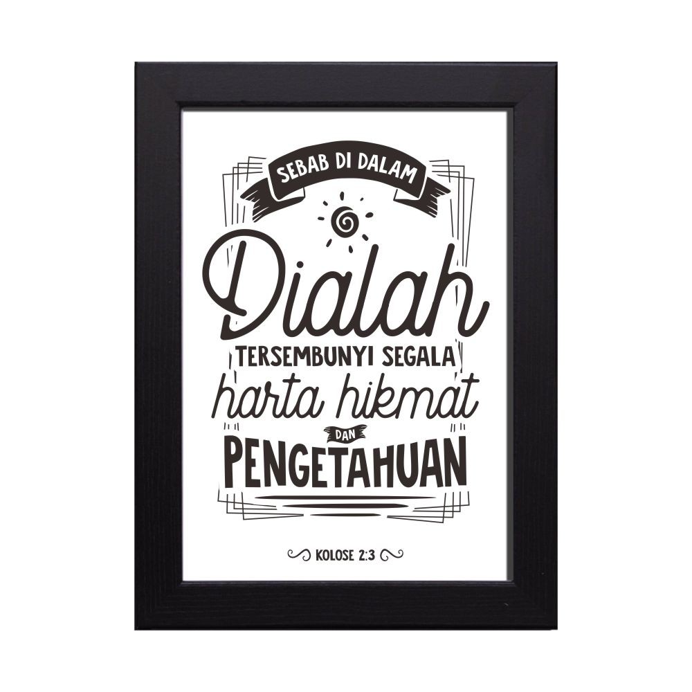 Jual Kolose 2:3 Hiasan Dinding, Pajangan, Poster, Dekorasi, Pigura ...