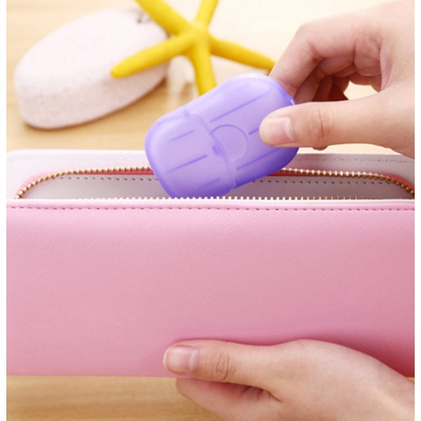 Jual Mini Soap Paper Kertas Sabun Travelling Soap Paper Sabun Cuci ...