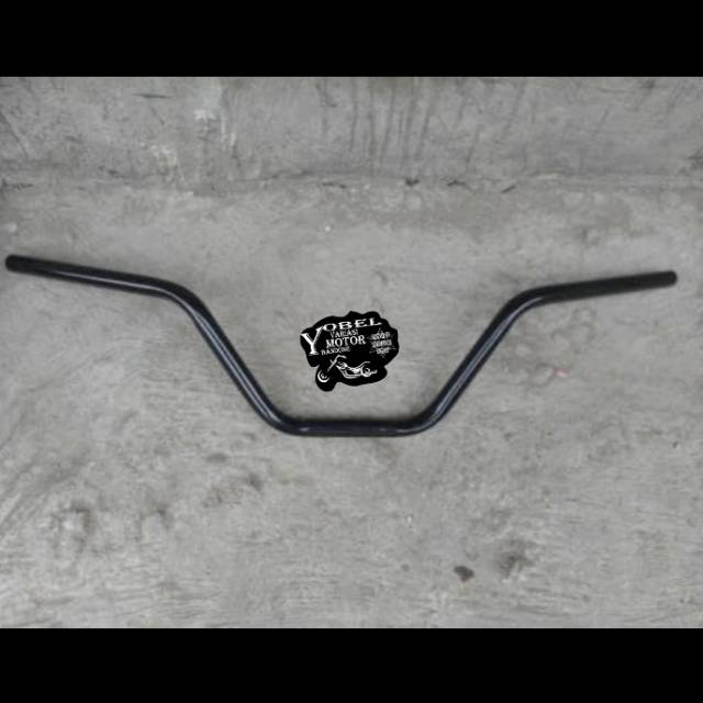 Jual STANG MOTOR CUSTOM MODEL TRACKER UNIVERSAL HITAM | Shopee Indonesia