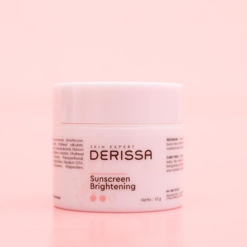 Jual Derissa Sunscreen Brightening | Shopee Indonesia