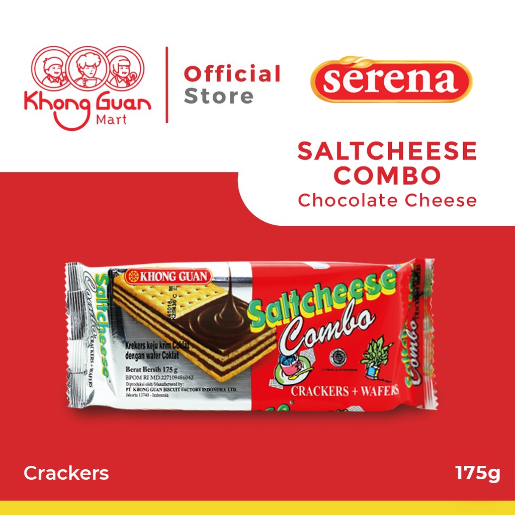 Jual KHONG GUAN Saltcheese Combo Pack 175 Gram | Shopee Indonesia