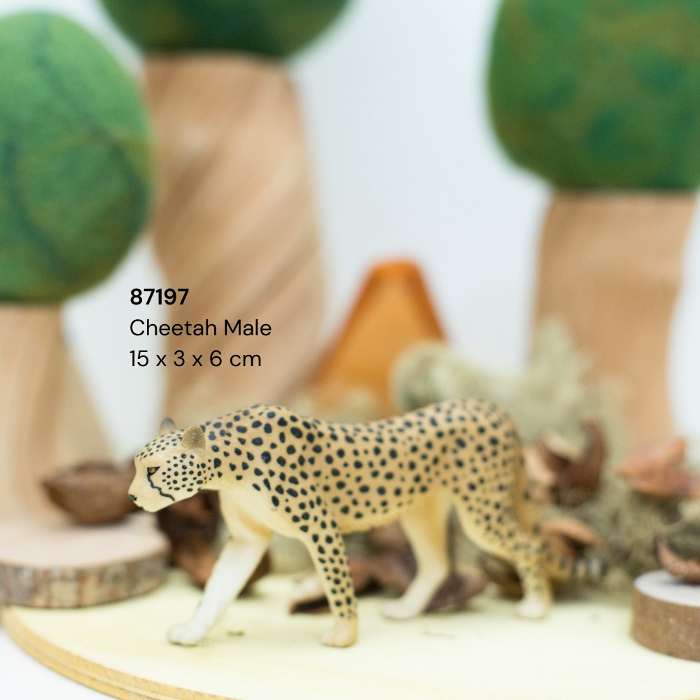 Jual Mojo Fun Cheetah Male 87197 - Wildlife Collection | Shopee Indonesia