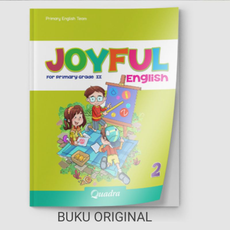 Jual BUKU JOYFUL ENGLISH KELAS 2 SD/MI QUADRA | Shopee Indonesia