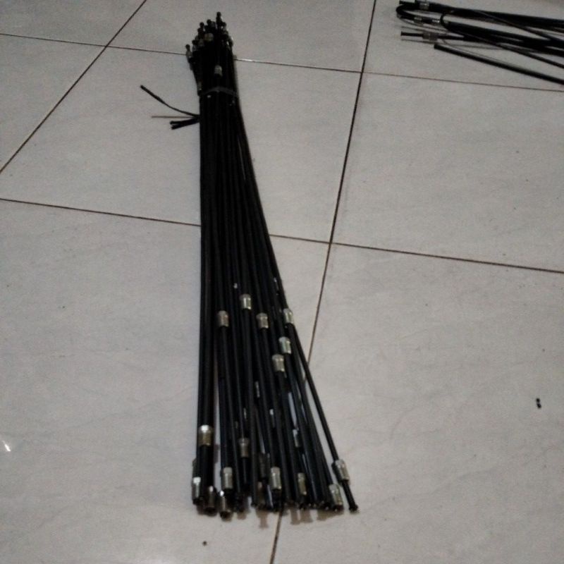 Jual pipa selang rem besi universal panjang 75cm NEPEL 10 diameter 5mm ...