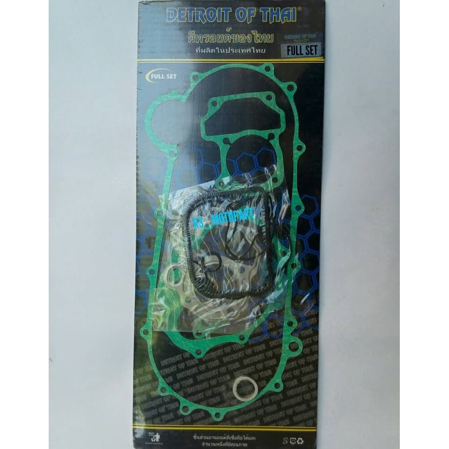 Jual Perpak/Paking/Gasket Full Set/Fullset Scoopy New Fi Detroit Of Thai | Shopee Indonesia