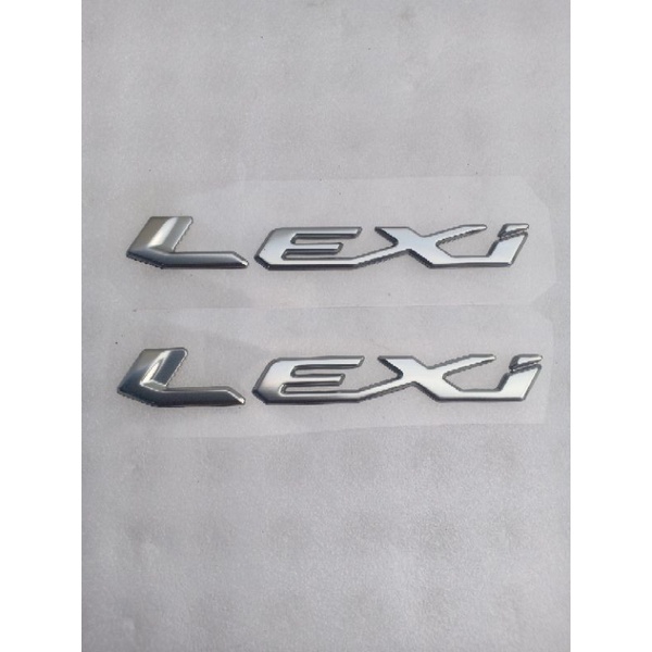 Jual EMBLEM LOGO YAMAHA LEXI CHROME SEPASANG | Shopee Indonesia