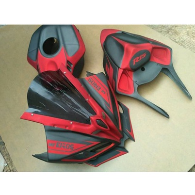 Jual headlamp r6 + winglet + cover tangki r1 + body ducati buat yamaha ...