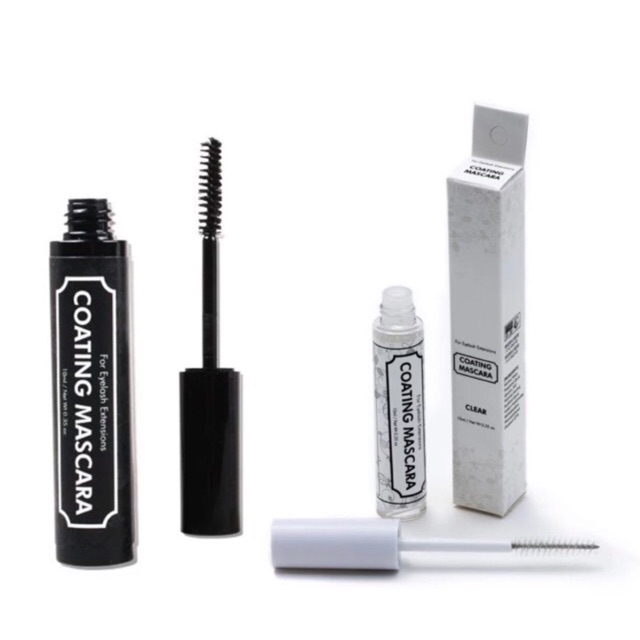 Jual Coating Mascara Black & Clear For Eyelash Coating | Shopee Indonesia