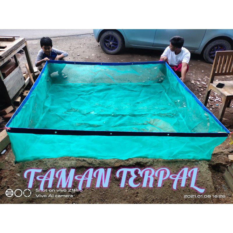 Jual JARING KERAMBA WARING IKAN KOTAK 2x2x0,6 /KASSA HIJAU/WARING ...